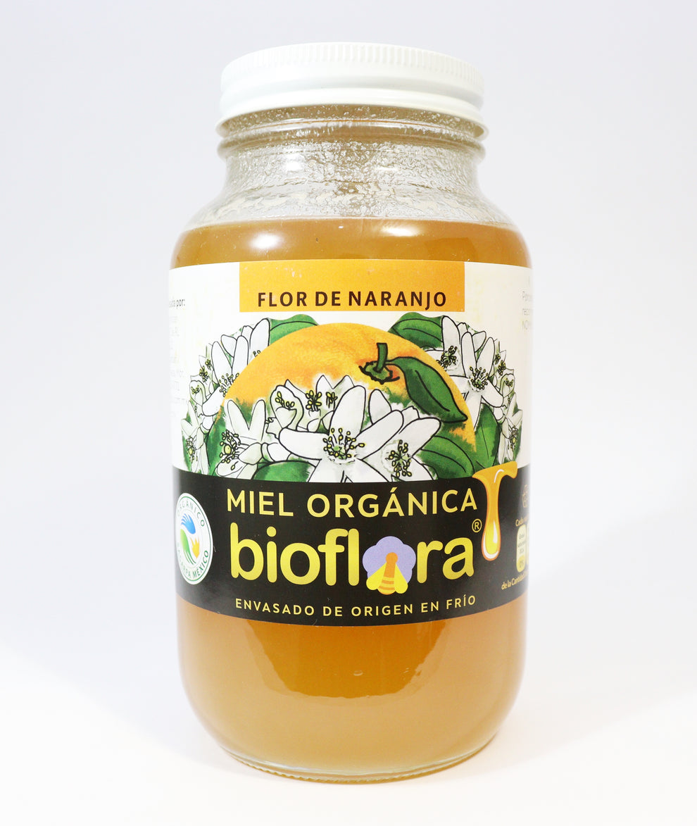 Miel orgánica por floración 1200g – Miel Bioflora